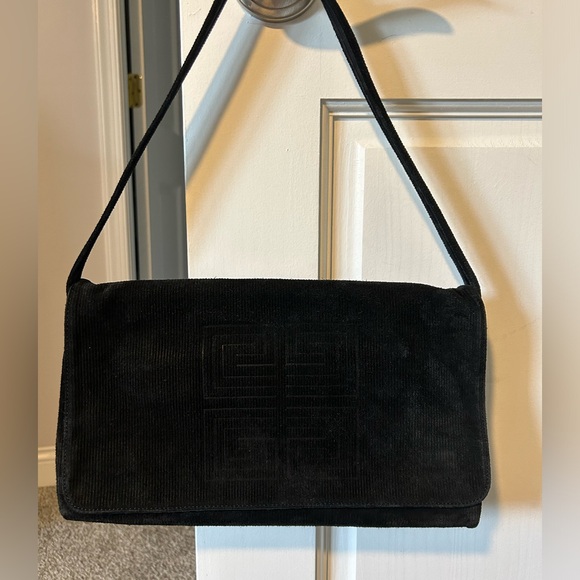 Givenchy | Bags | Vintage Givenchy 4g Logo Corduroy Reversible Shoulder ...